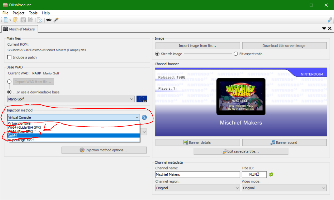Mischief Makers Wii VC Injector? | GBAtemp.net - The Independent Video ...