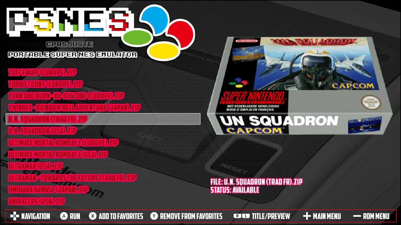pSNES: Switch Snes9x port | Page 41 | GBAtemp.net - The Independent ...