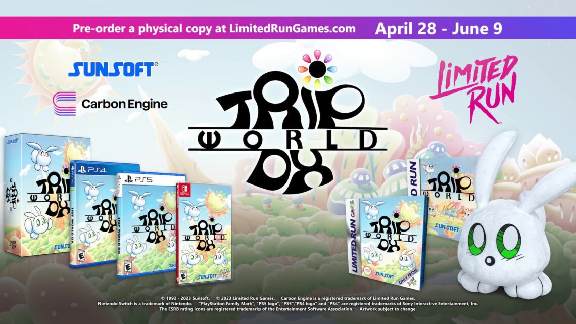 "Trip World DX" announced by Limited Run Games, with GB colorization by ...
