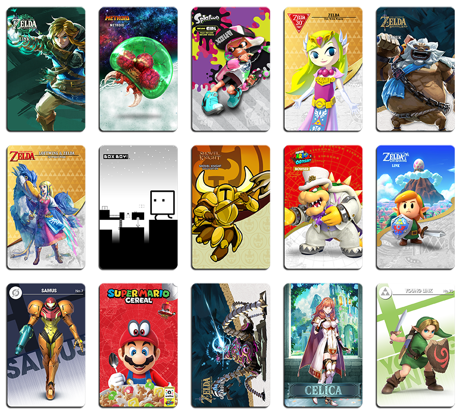 Random11 s Credit Card Sized Amiibo Cards Page 23 GBAtemp The