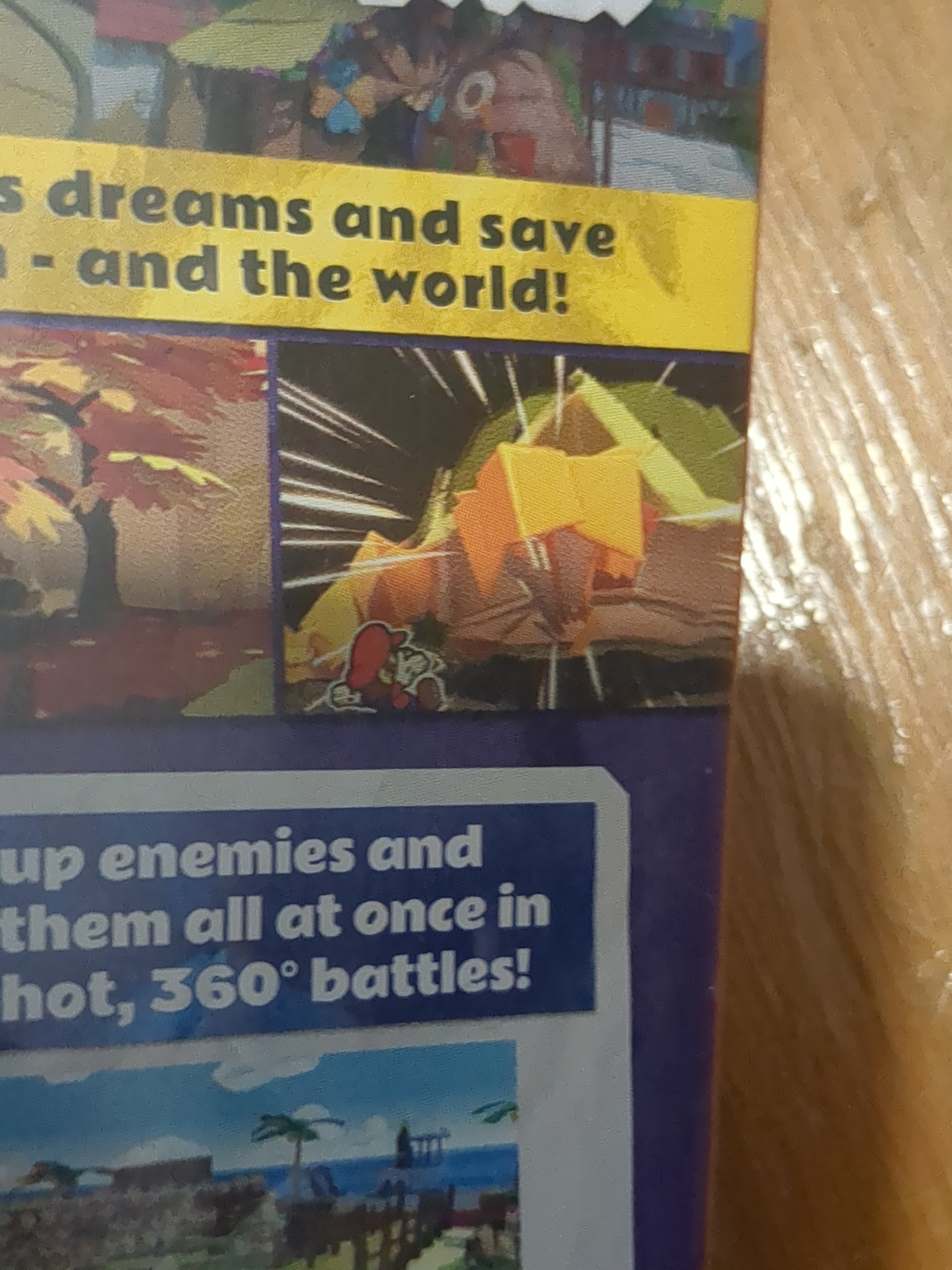 Paper Mario and The Origami King, what is this enemy on the box art ...