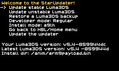 [RELEASE] StarUpdater - A Luma3DS Updater | Page 2 | GBAtemp.net - The ...