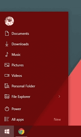I just saw a very minimal and good-looking Start Menu on a screenshot ...
