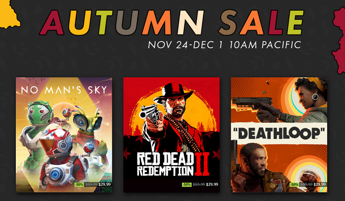 Steam's Autumn Sale kicks off today | GBAtemp.net - The Independent ...