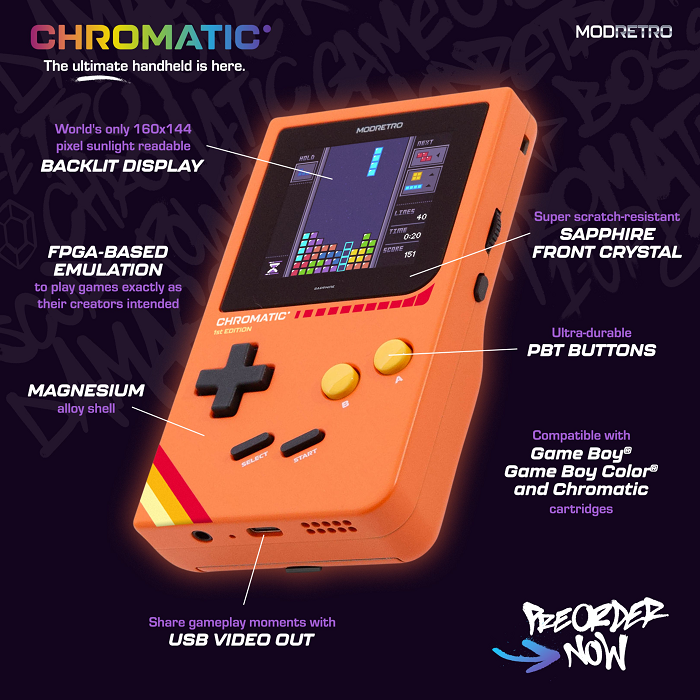 Palmer Lucky, the founder of Oculus, is releasing an FPGA Game Boy ...
