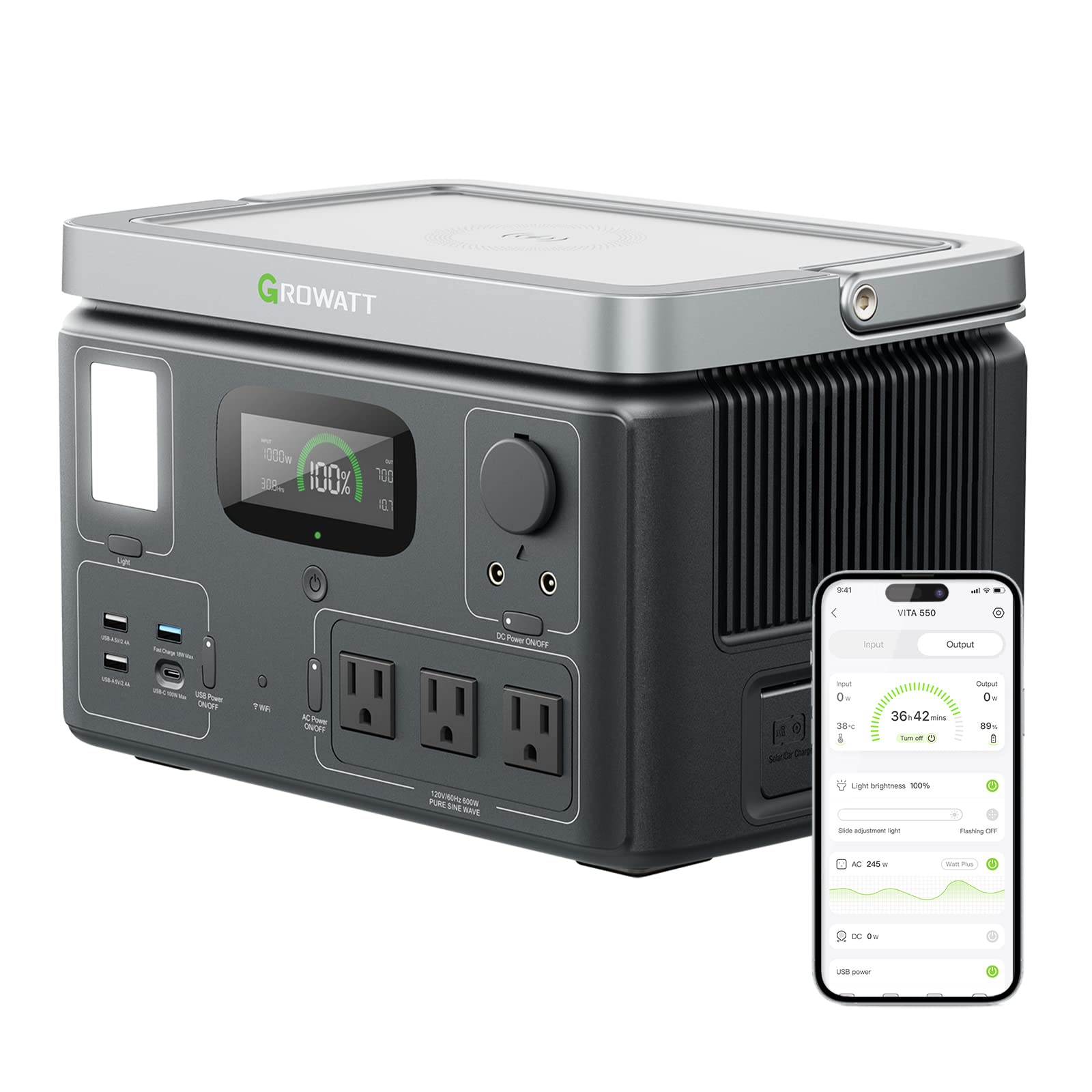 Growatt VITA 550 Power Station Review (Hardware) - Official GBAtemp ...